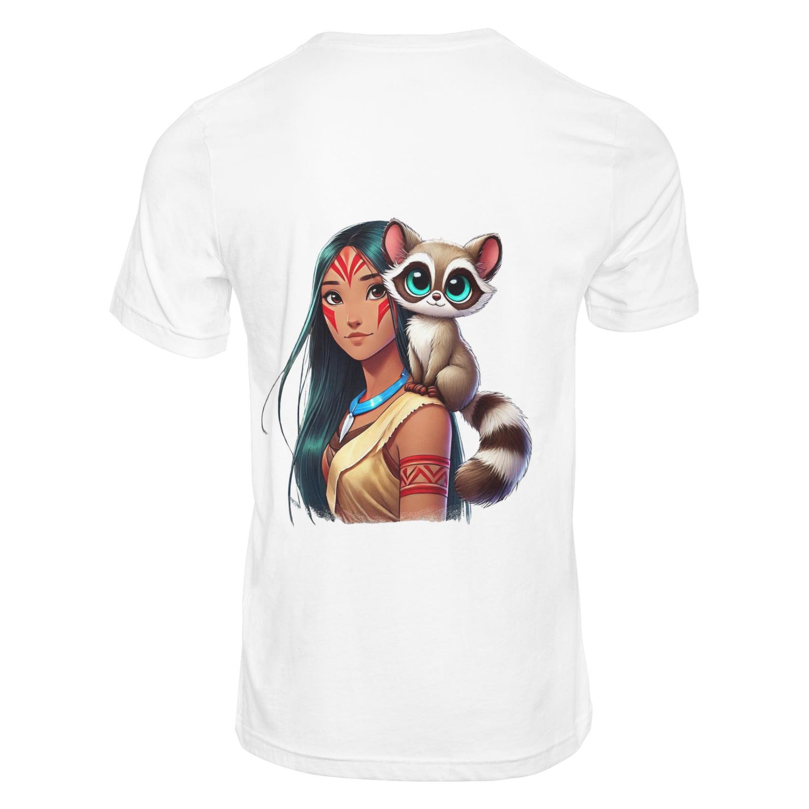 Princess Pocahontas Clipart: Meeko PNG, Transparent Design (digital ...