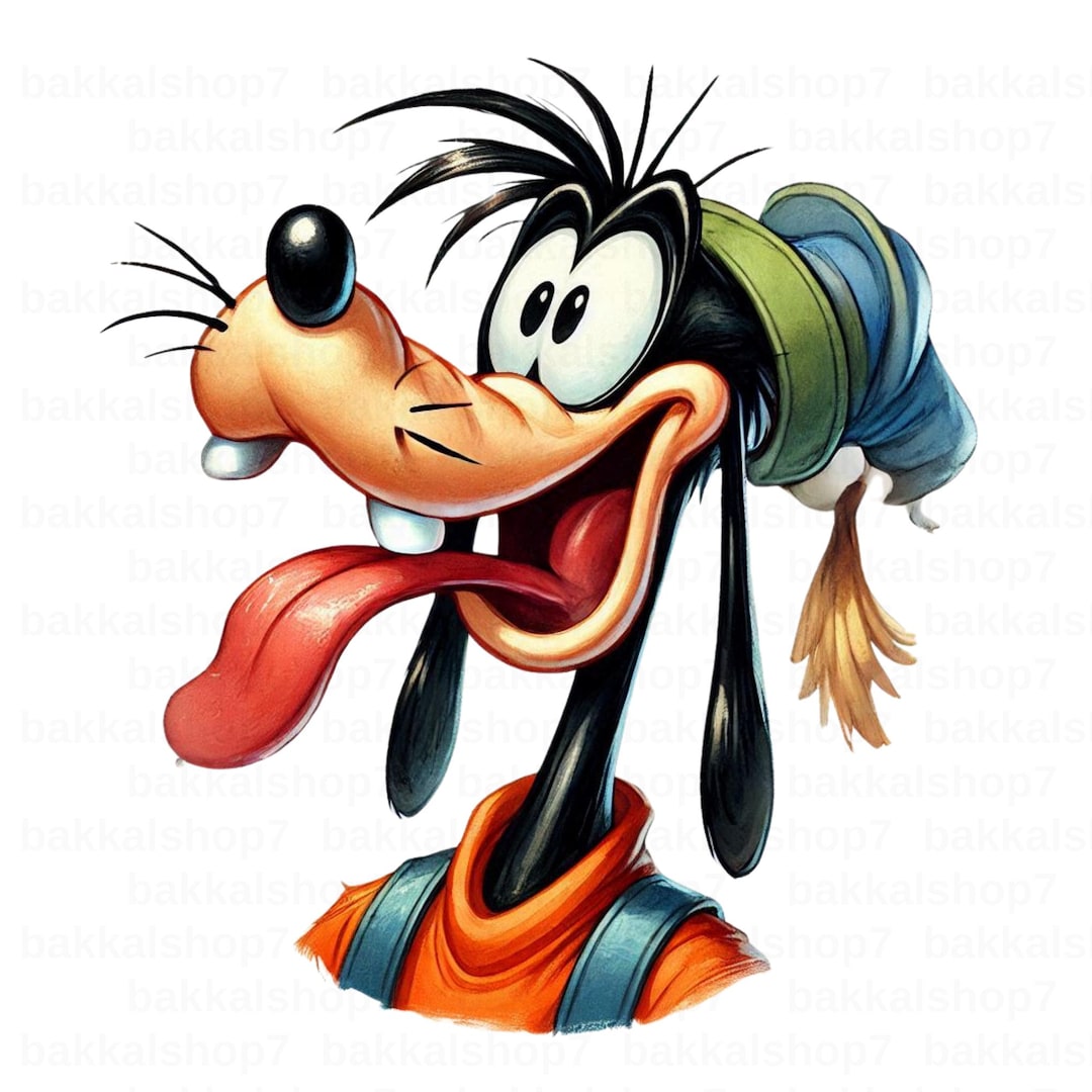 Goofy PNG, Goofy Clipart, Transparent Design, DIGITAL DOWNLOAD - Etsy ...