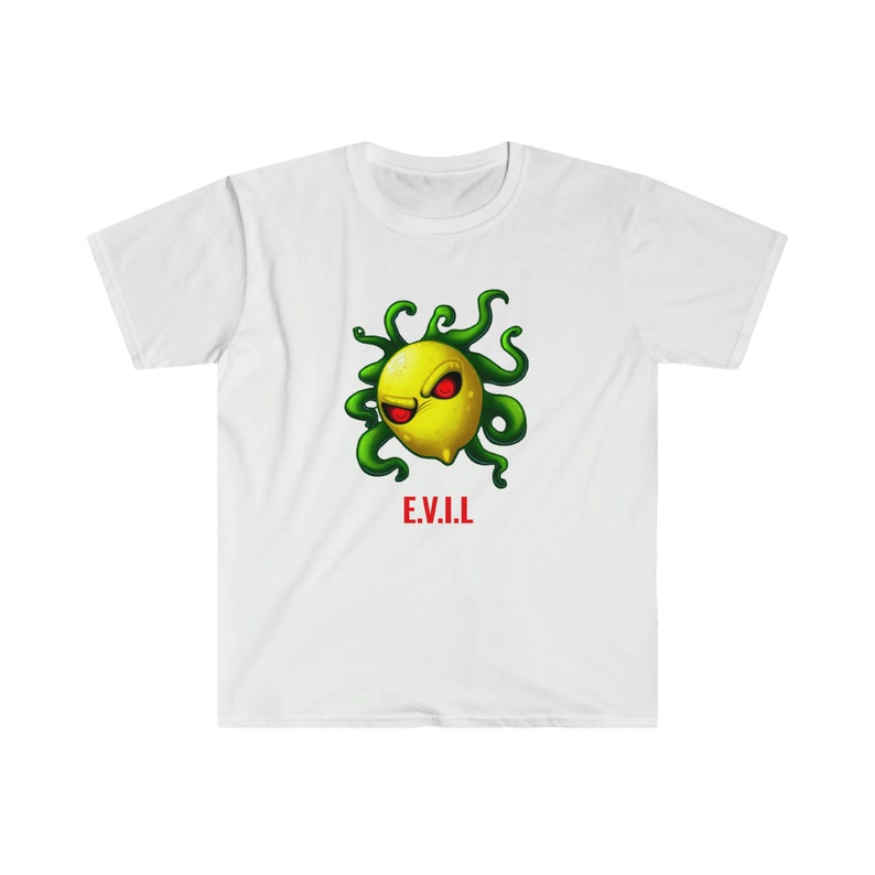 EVIL T-shirt - Etsy