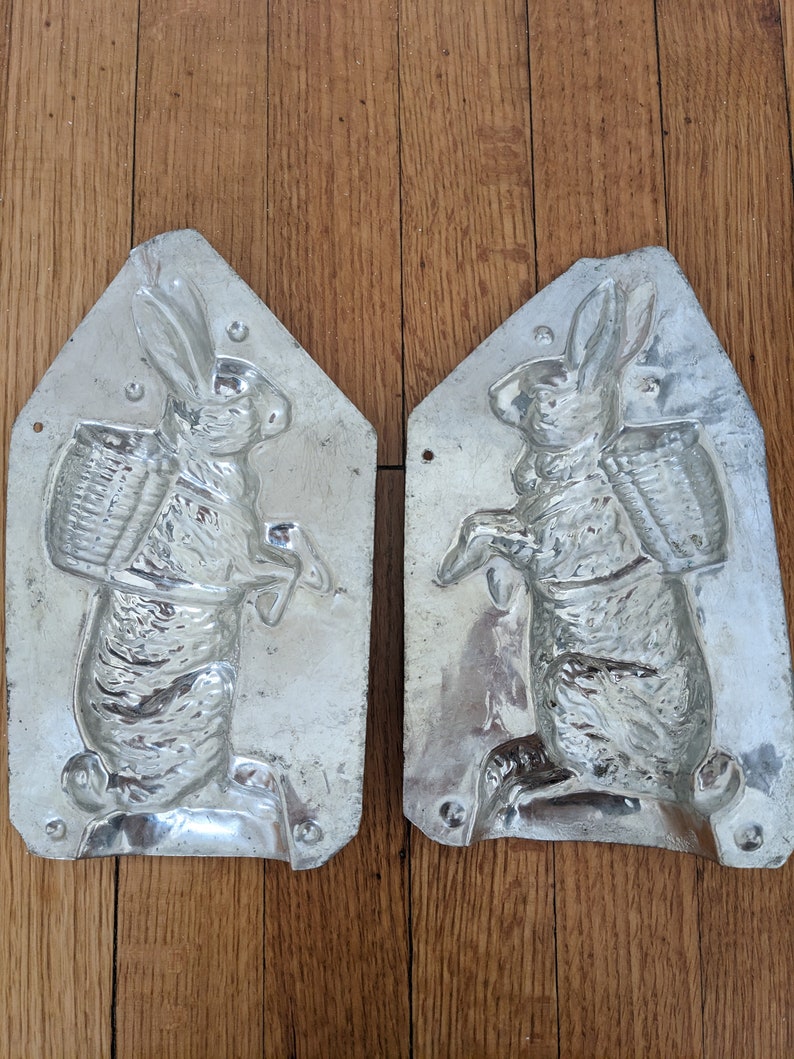 Eppelsheimer New York Antique Bunny Rabbit Chocolate Mold 4743 Vintage ...