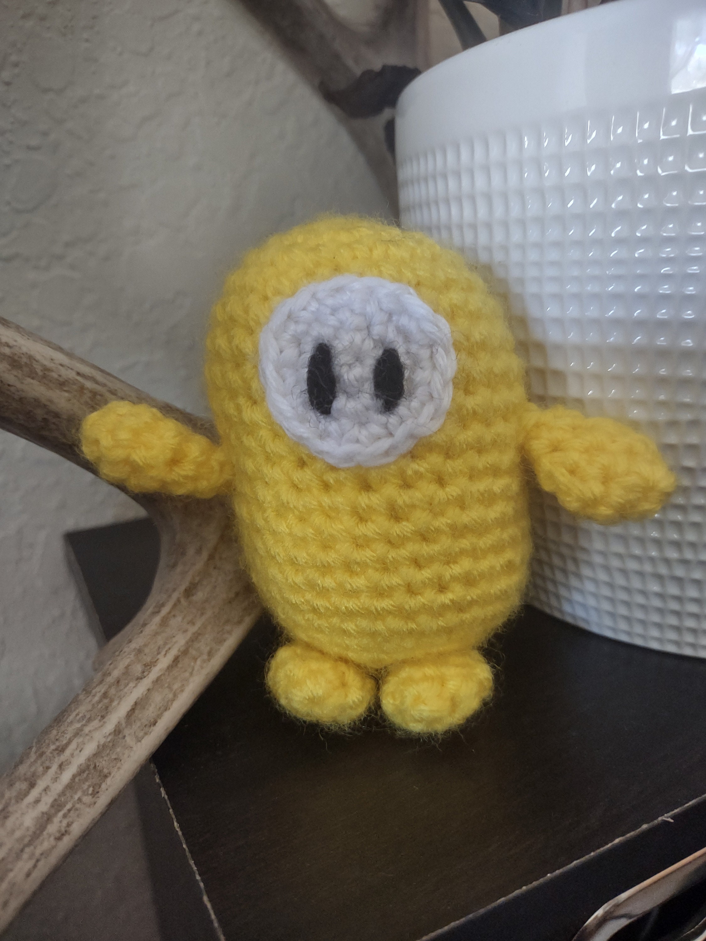 Crocheted Fall Guys Bean - Etsy