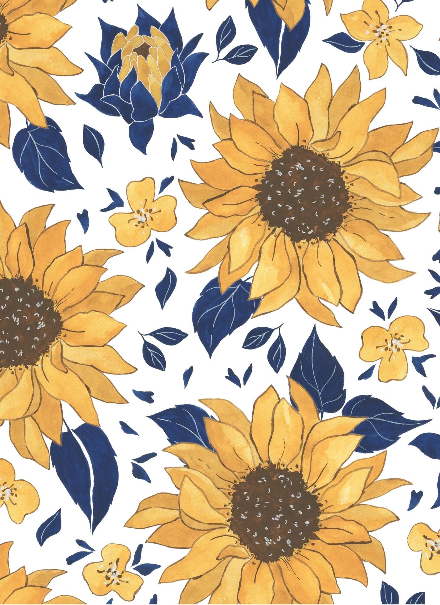 Printable PDF Paper Yellow Craft Paper for Scrapbooking Paper for ...