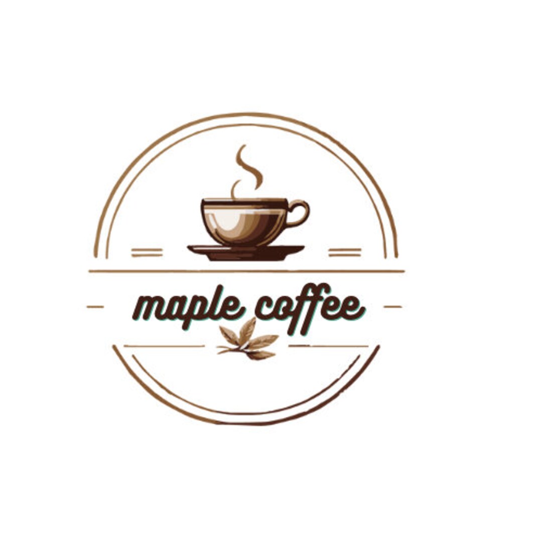 Simple Coffee or Café Logo - Etsy