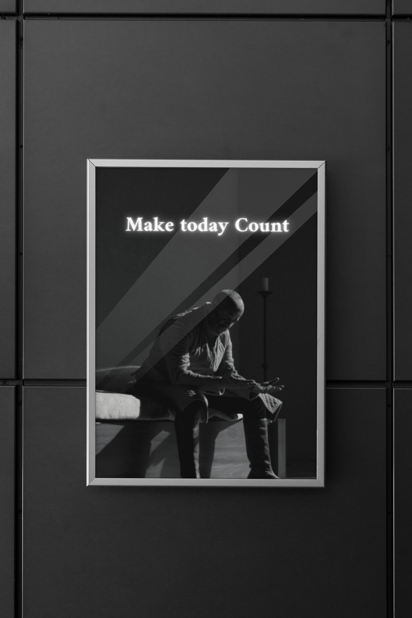 Denzel Washington Digital Poster make Today Count Motivation - Etsy
