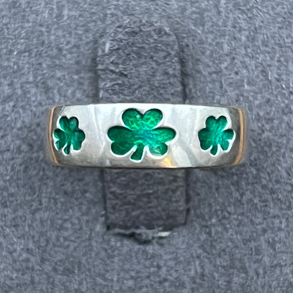 4 Leaf Clover Ring - Etsy