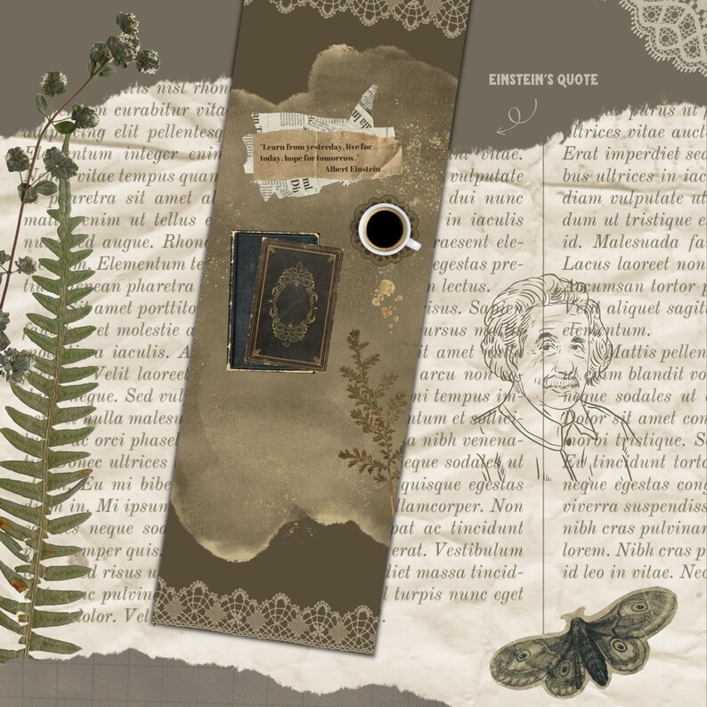 Printable Bookmarks With Quotes | Printable Bookmark Set | Printable ...