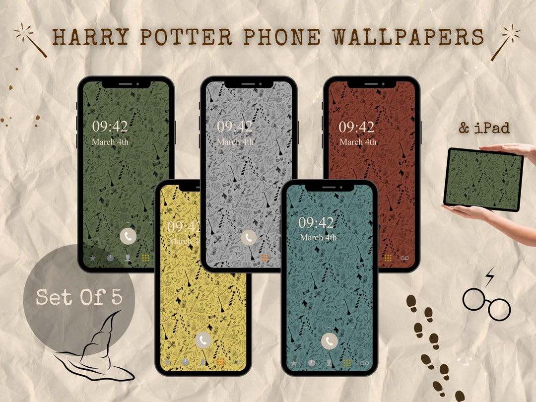 Harry Potter Wallpaper Set | Magical Phone & iPad Backgrounds ...