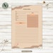 Printable Book Review Template | Book Reader Inserts | Tbr List ...