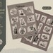 Medieval Sticker Sheet, Aesthetic Sticker Sheet, Dark Academia Stickers ...