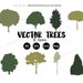 Architectural Vector Trees Bundle – Digital Cutout Collection for ...
