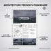 A1 Architecture Presentation Board Templates: Canva Layouts (digital ...