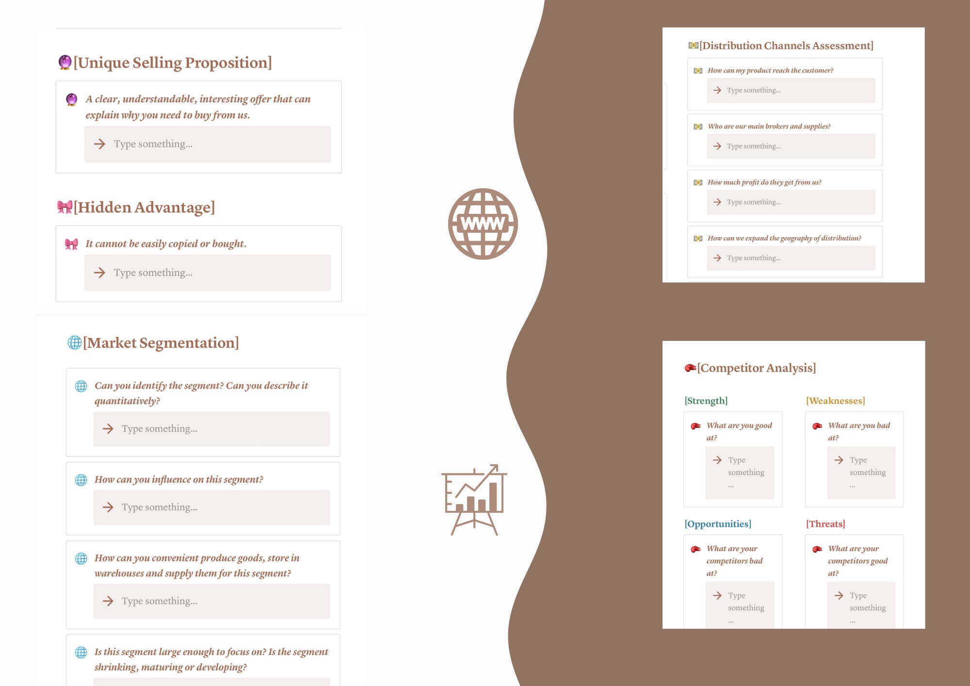Notion Marketing Template for a New Business, Easy Framework, Notion ...
