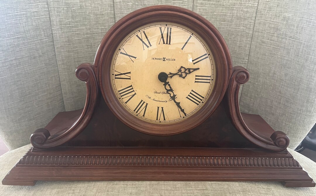 Howard Miller Albright 635-114 Cherry Mantel Clock - Etsy