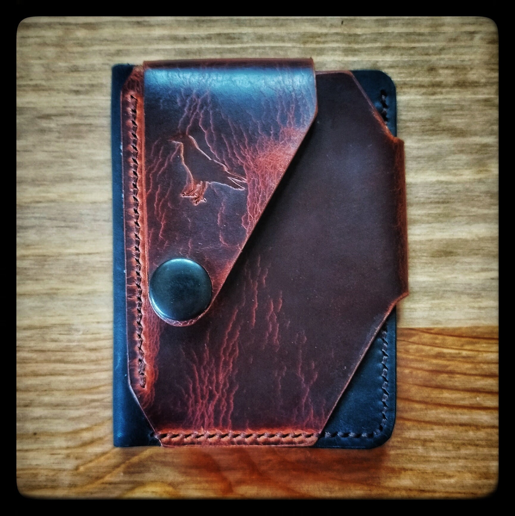 Scout Handmade Leather EDC Wallet - Etsy UK