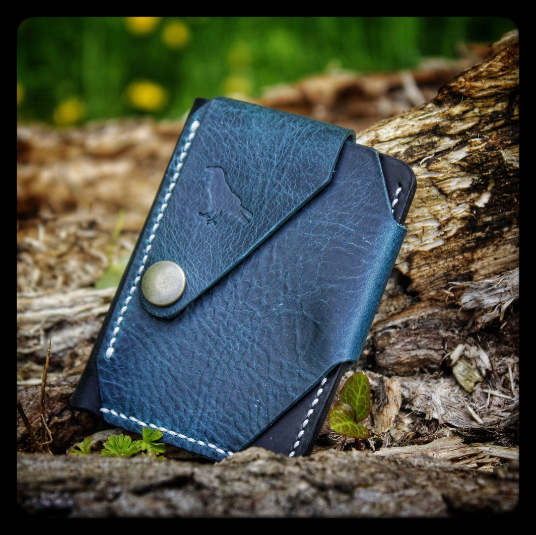 Scout Handmade Leather EDC Wallet - Etsy