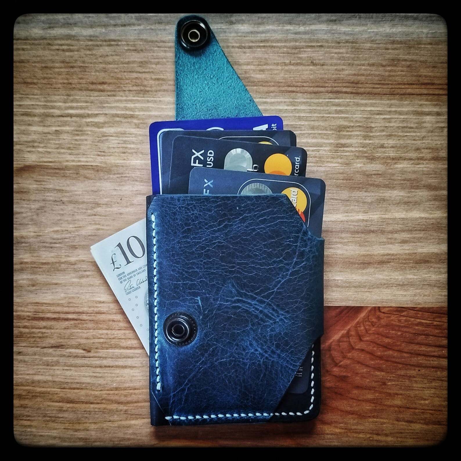 Scout Handmade Leather EDC Wallet - Etsy