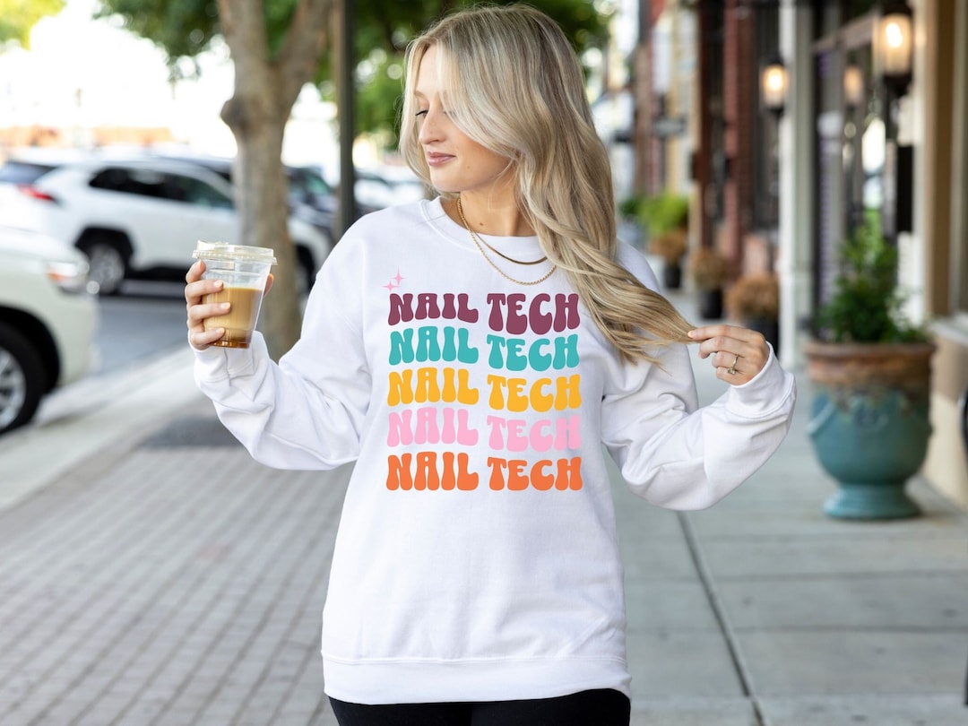 Gift for Nail Tech, Nail Tech Gifts, Women's Retro Clothing, Women's ...