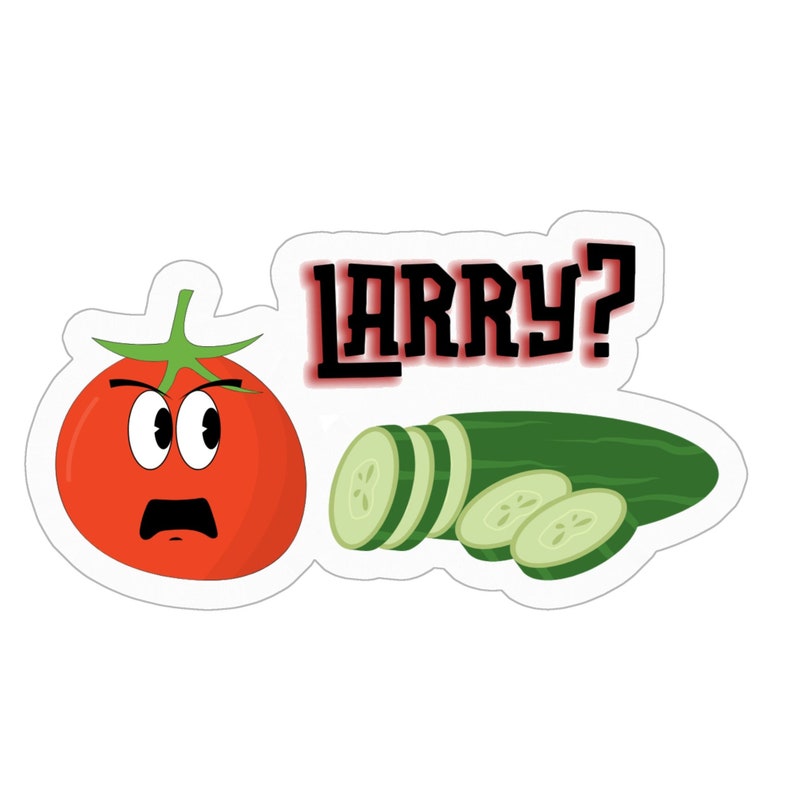 Veggie Children's Show Kiss Cut Stickers - 3" X 3" | 90s Kids Retro ...