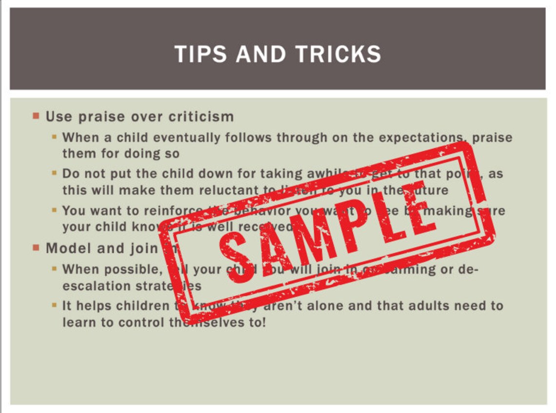 Boundary Setting With Kids / Stopping Power Struggles Parent Resource ...