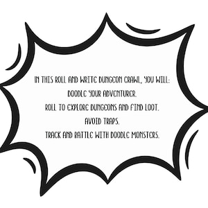 Doodle Dungeons Roll and Write Dungeon Crawl Board Game Dice Table Top ...