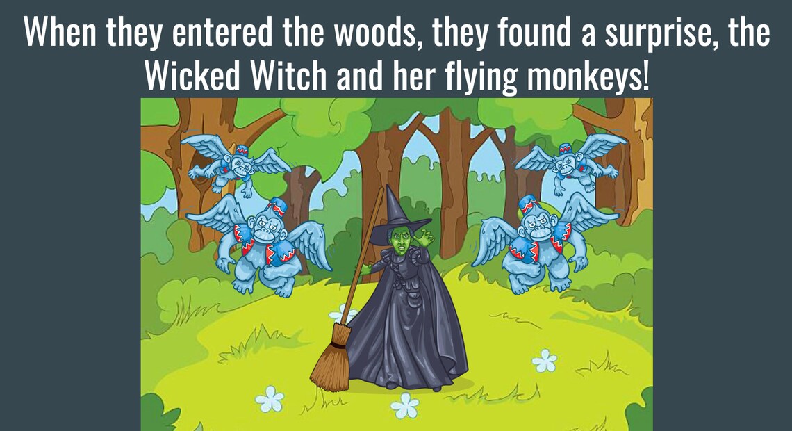 Thinking Errors Activity Wizard of Oz Themed Cognitive Distortions ...