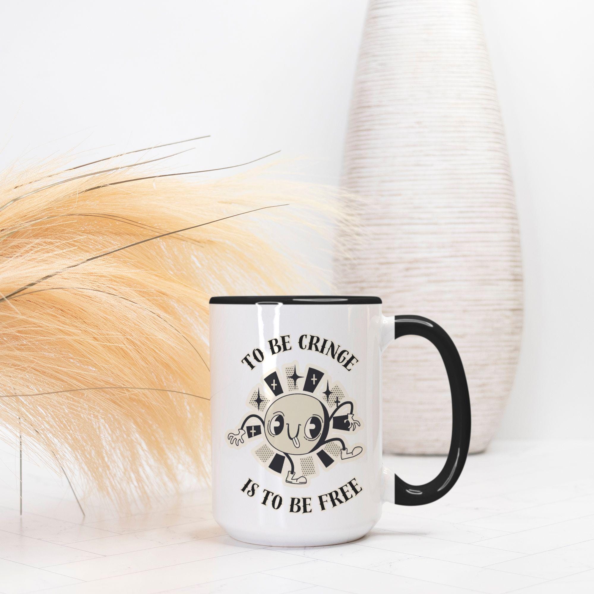 Cringe Mug Deluxe 15oz. Dishwasher and Microwave Safe - Etsy