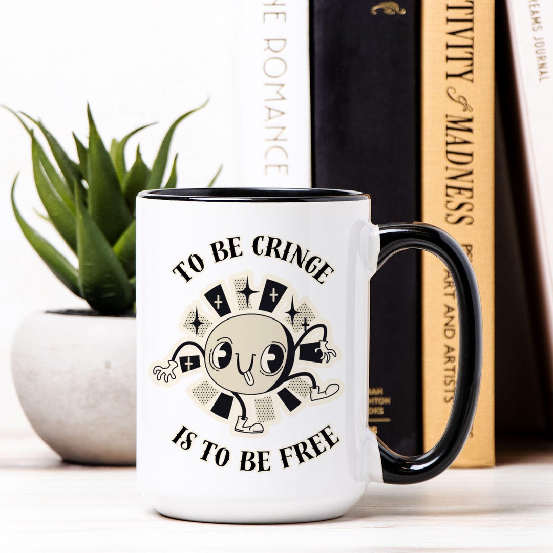 Cringe Mug Deluxe 15oz. Dishwasher and Microwave Safe - Etsy