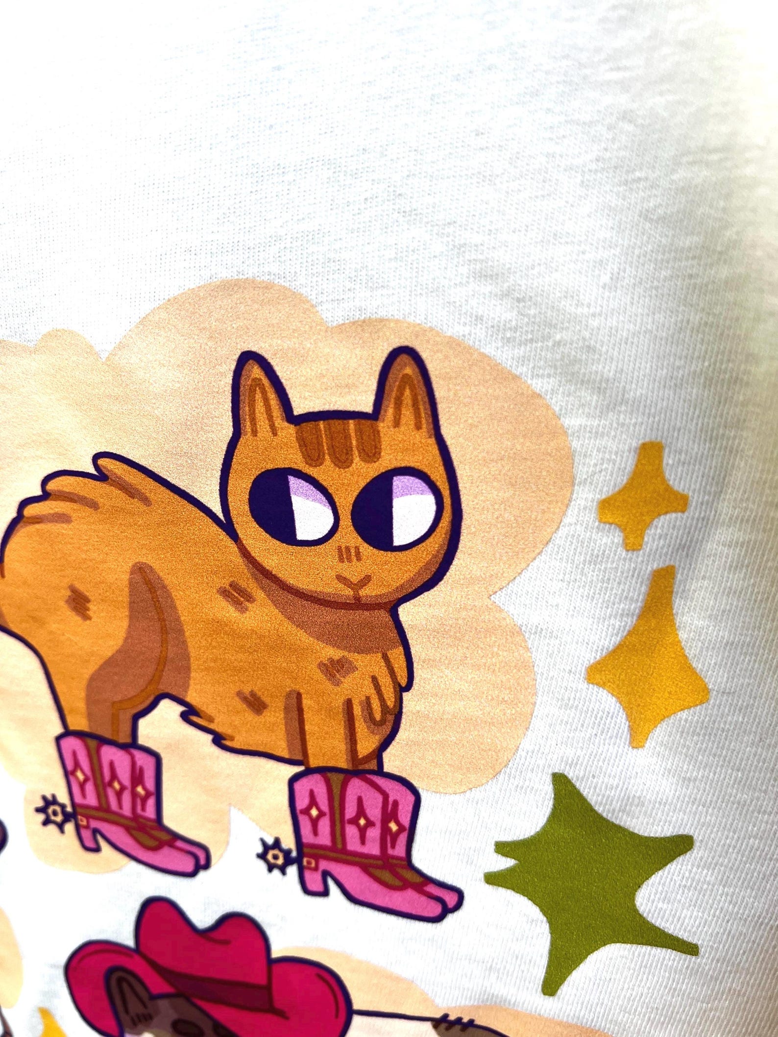 Cowboy Cats T Shirt - Cute Western Themed Cat Tee - Etsy