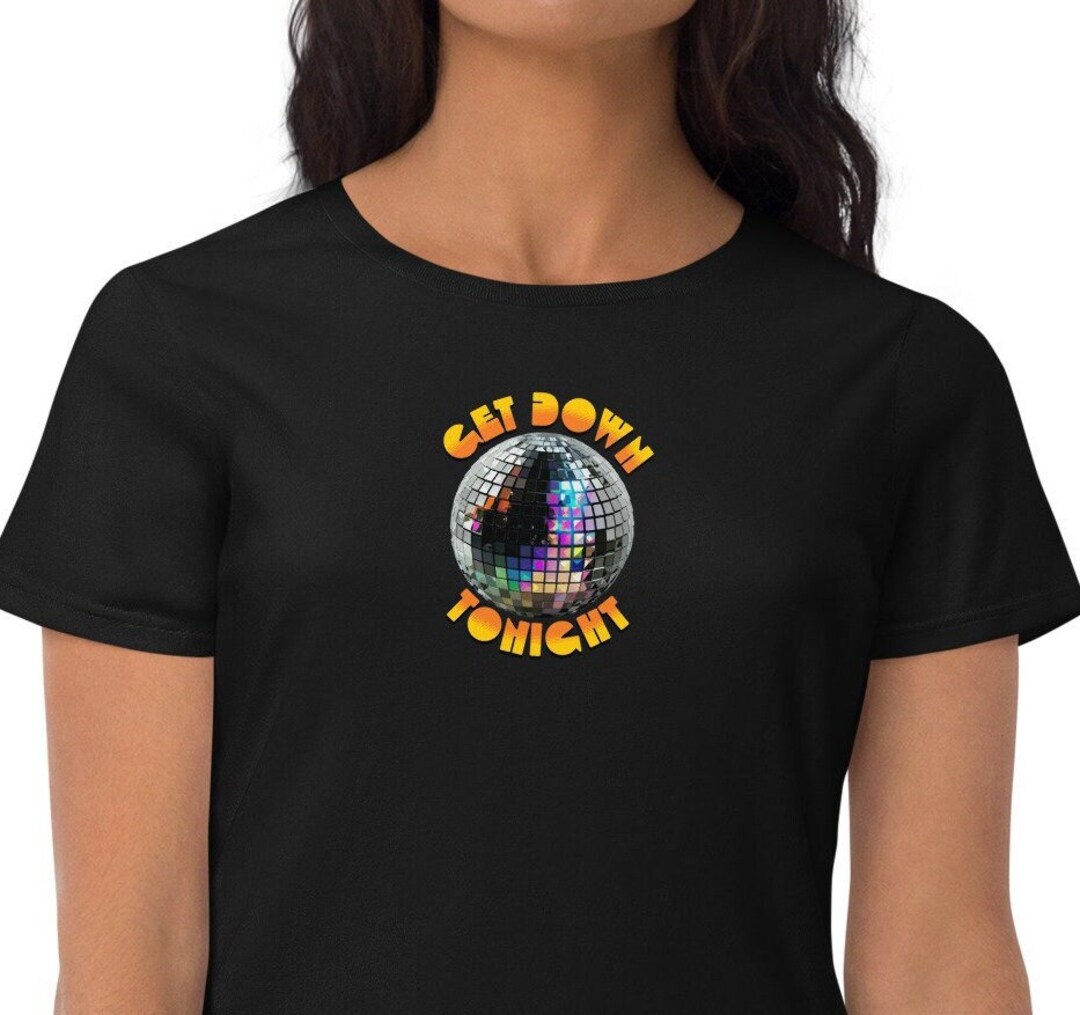 Get Down Tonight, Disco Ball 1970s 1980s Dance Music Funny Witty ...