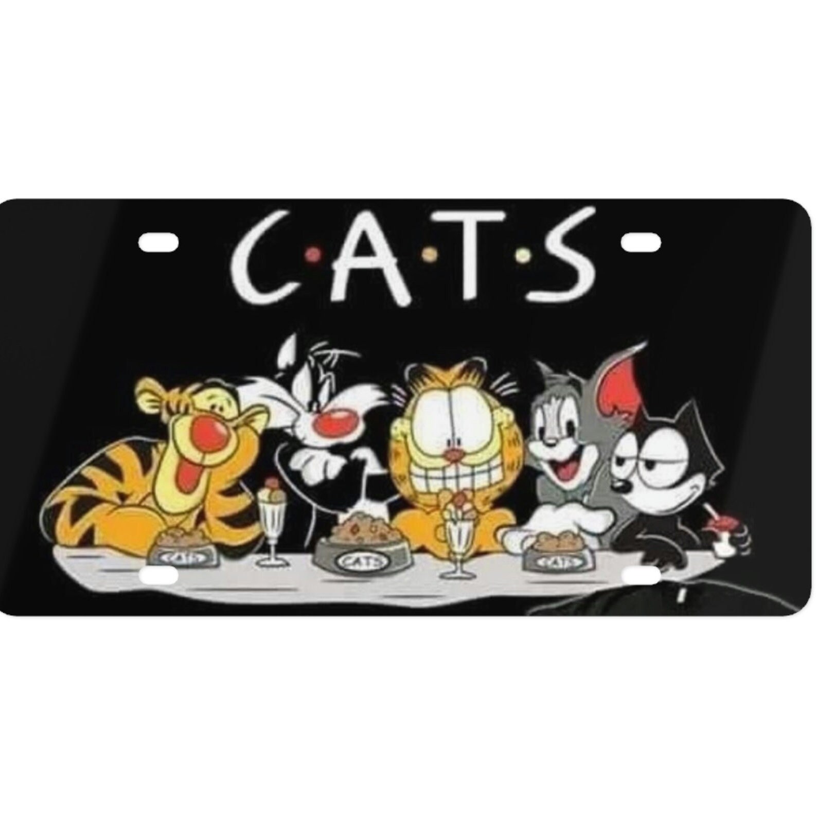 All the Cats License Plate - Etsy