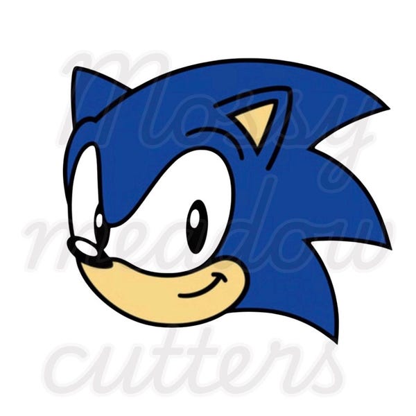 Sonic Cookies Cutter - Etsy