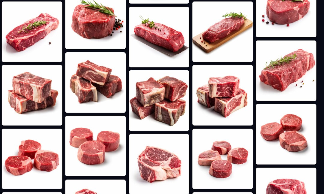 Fresh Meat 152 PNG Files, Cuts of Meat Clipart, Pork ,beef, Vector Art ...