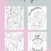 Alphabet Coloring Book Fruits and Veggies - Instant Download - A to Z ...