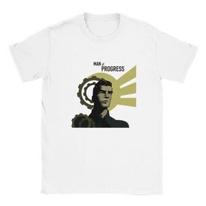 Arcane Jayce "man of Progress" Unisex Graphic Vintage-style T-shirt - Etsy
