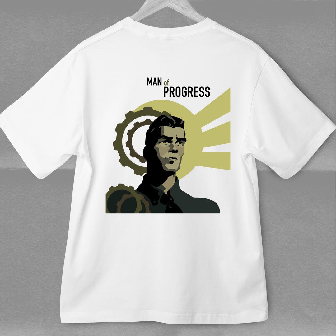 Arcane Jayce "man of Progress" Unisex Graphic Vintage-style T-shirt - Etsy