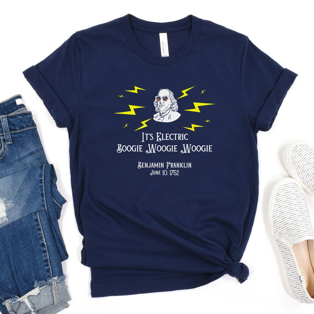 Benjamin Franklin T-shirt, American History Tee, History Teacher Shirt ...