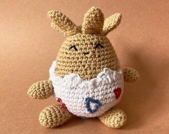Togepi Crochet Pattern - Etsy