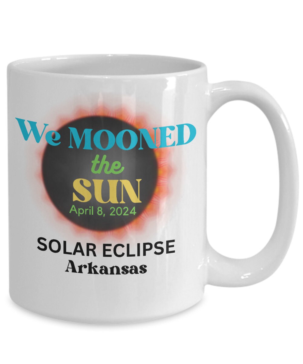 Eclipse, Arkansas, Solar Eclipse 2024, Sun Stone, Sun and Moon Wall Art, Astrology Reading ...