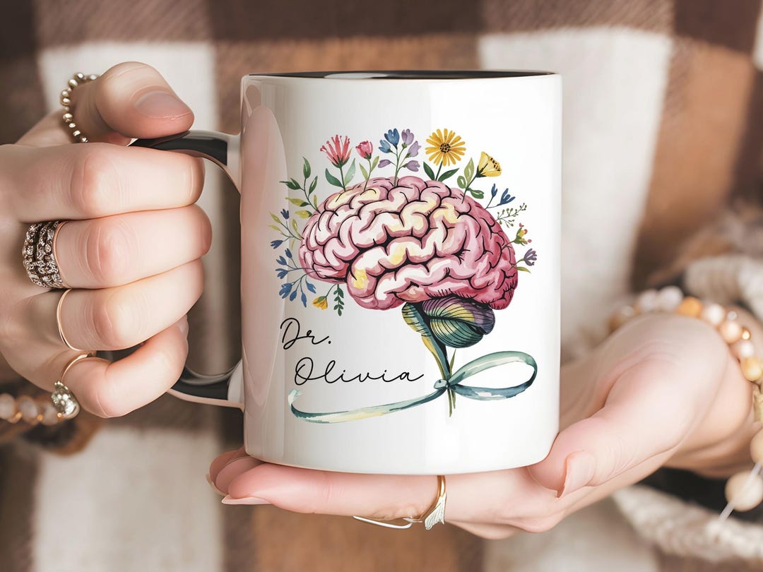 Personalized Neuroscience Mug, Brain Surgeon Mug, Neurology Gift, Neuro ...
