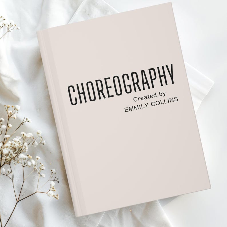 Dance Choreography Journal: Ballet, Jazz, Hip Hop Notebook - Etsy