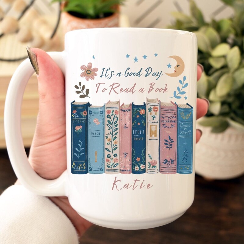 Book Lover Mug - Etsy