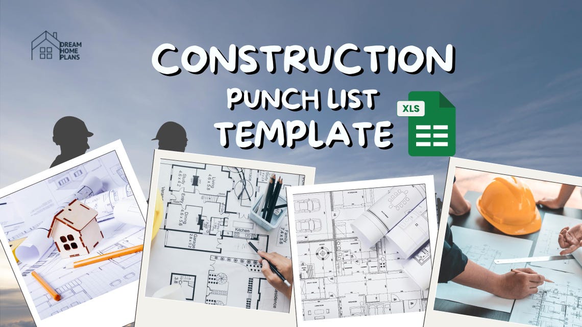 Construction Punch List Template: Customizable Excel Sheet - Etsy