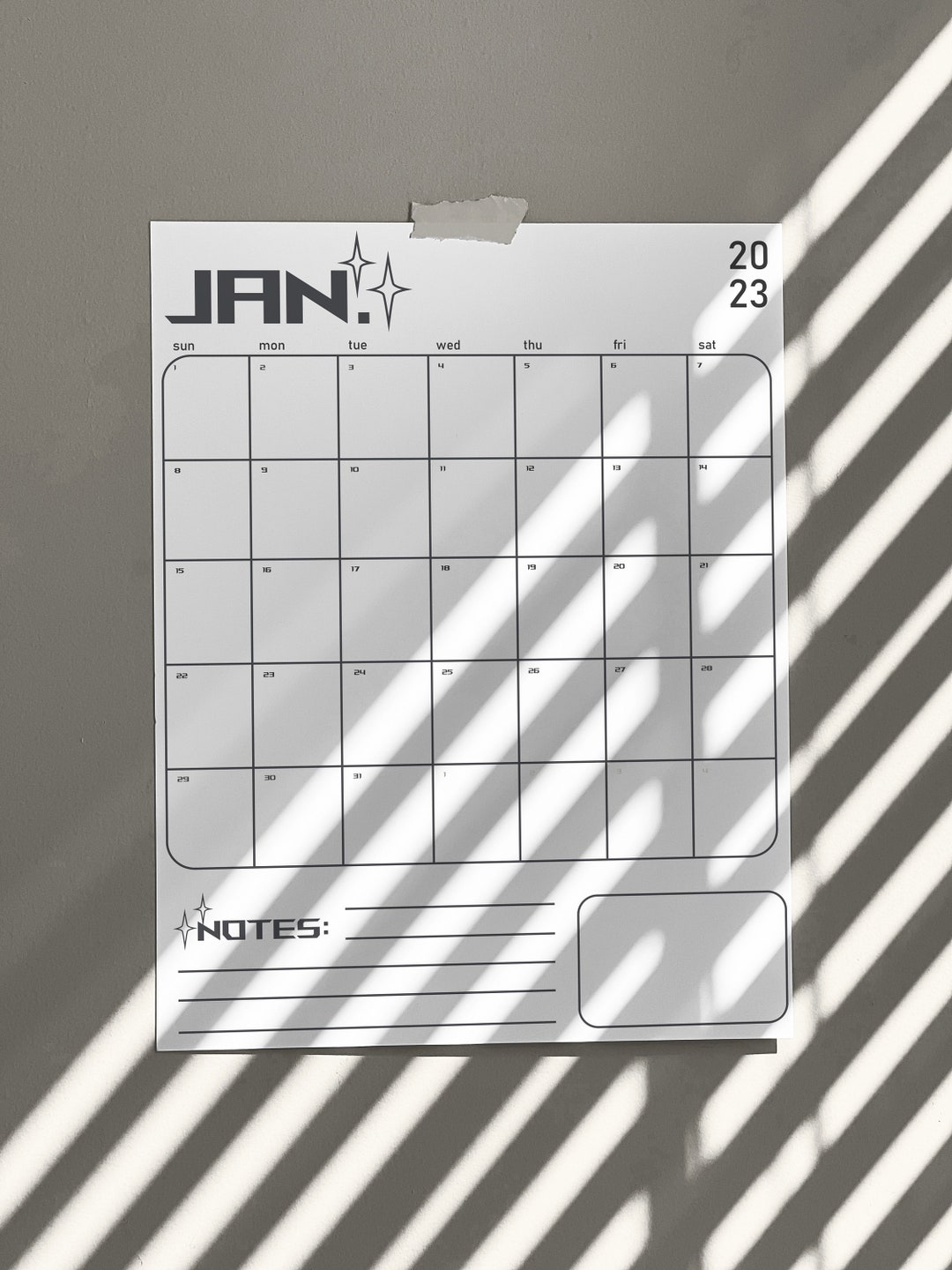 Cute Futuristic/modern Printable Blank Planner - Etsy