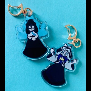 LMK Keychains - Peng, Lady Bone Demon, and Chang’e - Etsy