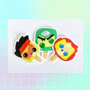 Lego Inspired Popsicle Stickers - Etsy