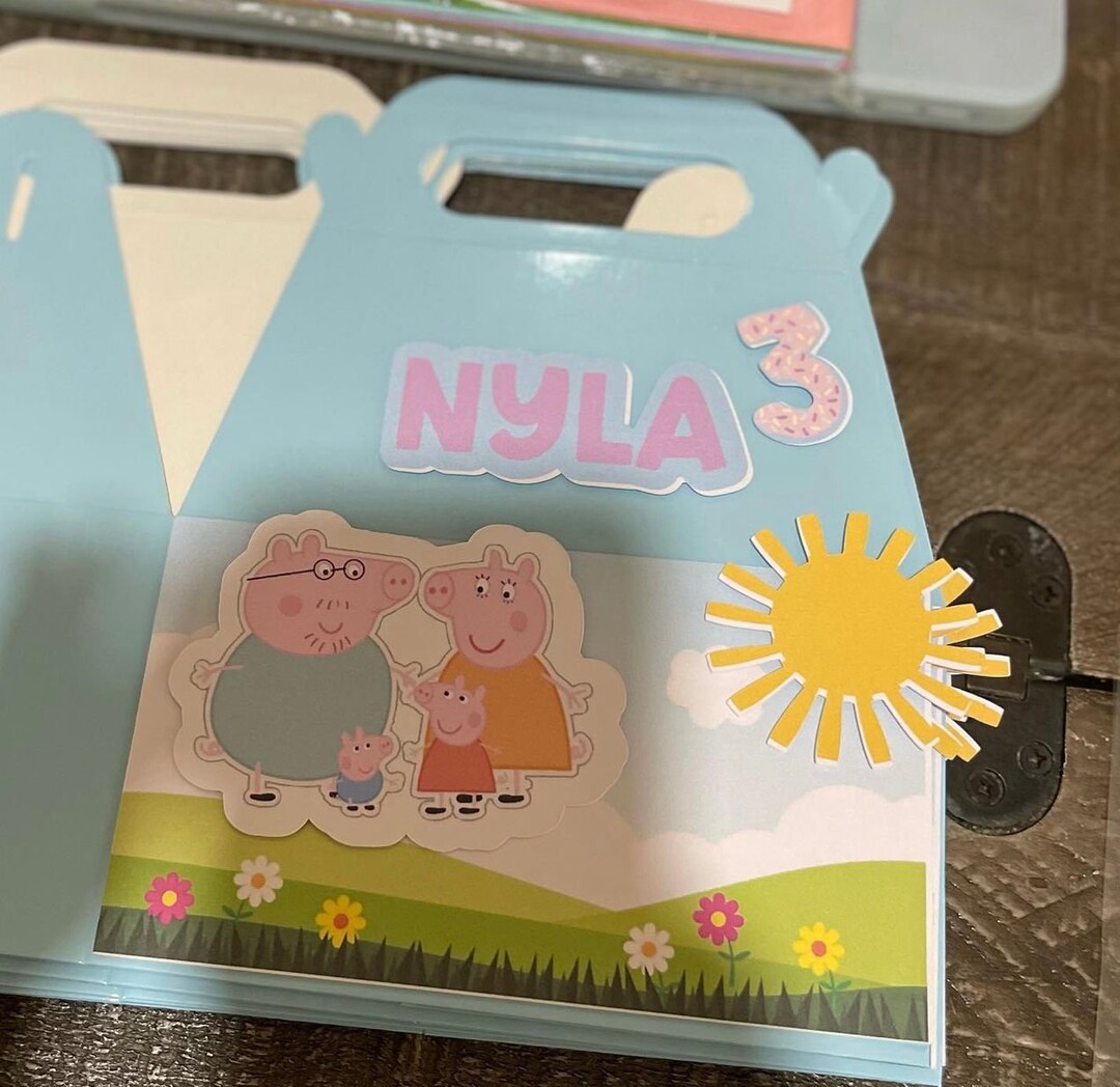 Peppa Pig Favor Boxes - Etsy