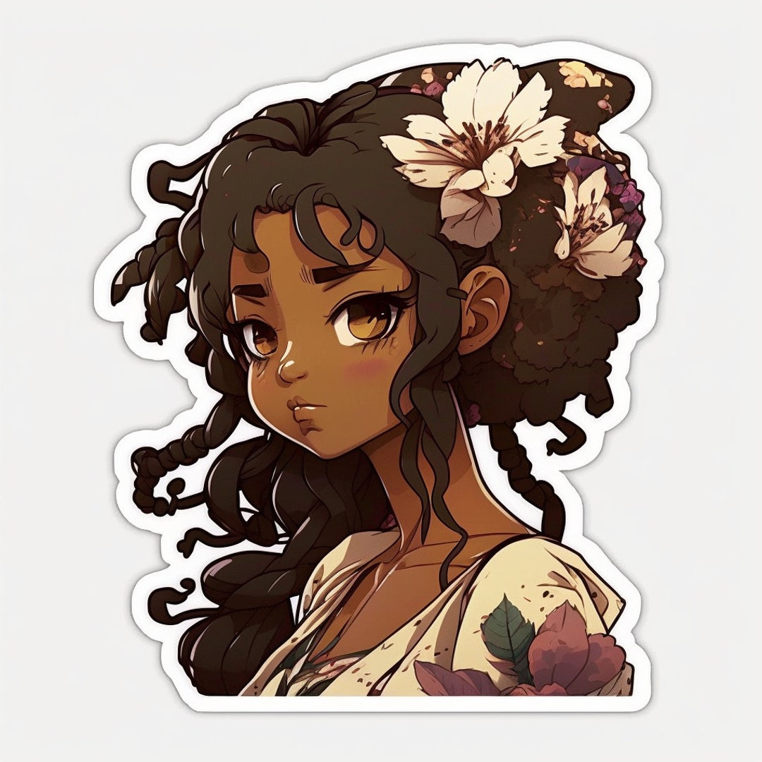 Crystal in an Anime Style Sticker Pack - Etsy