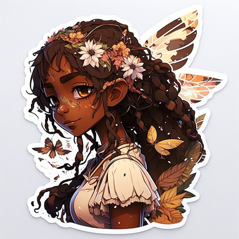 The Black Fae Sticker Pack - Etsy