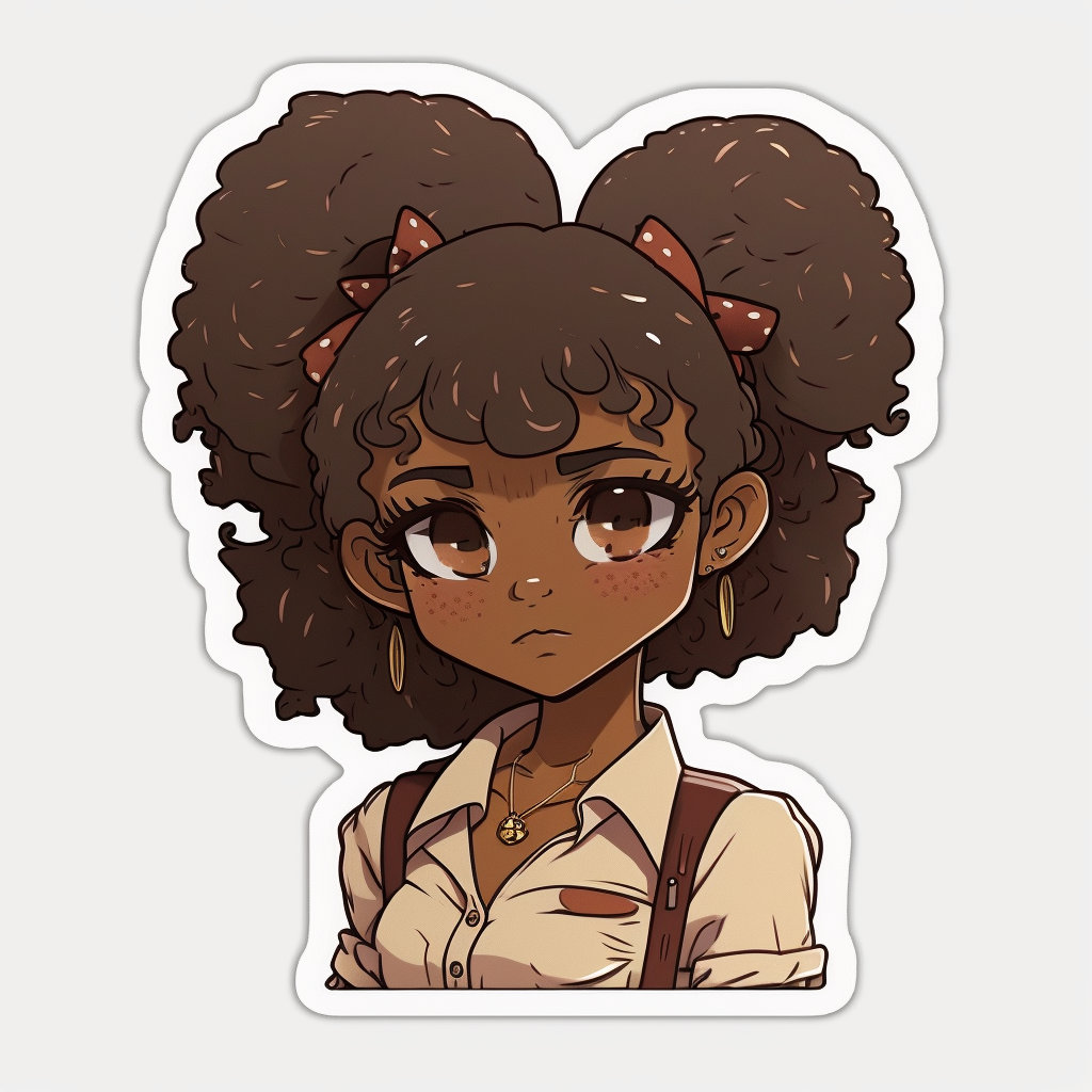 Black Girl Sticker Pack - Etsy