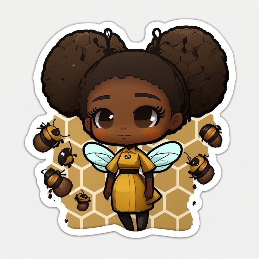 The Black Bee Hive Sticker Pack - Etsy